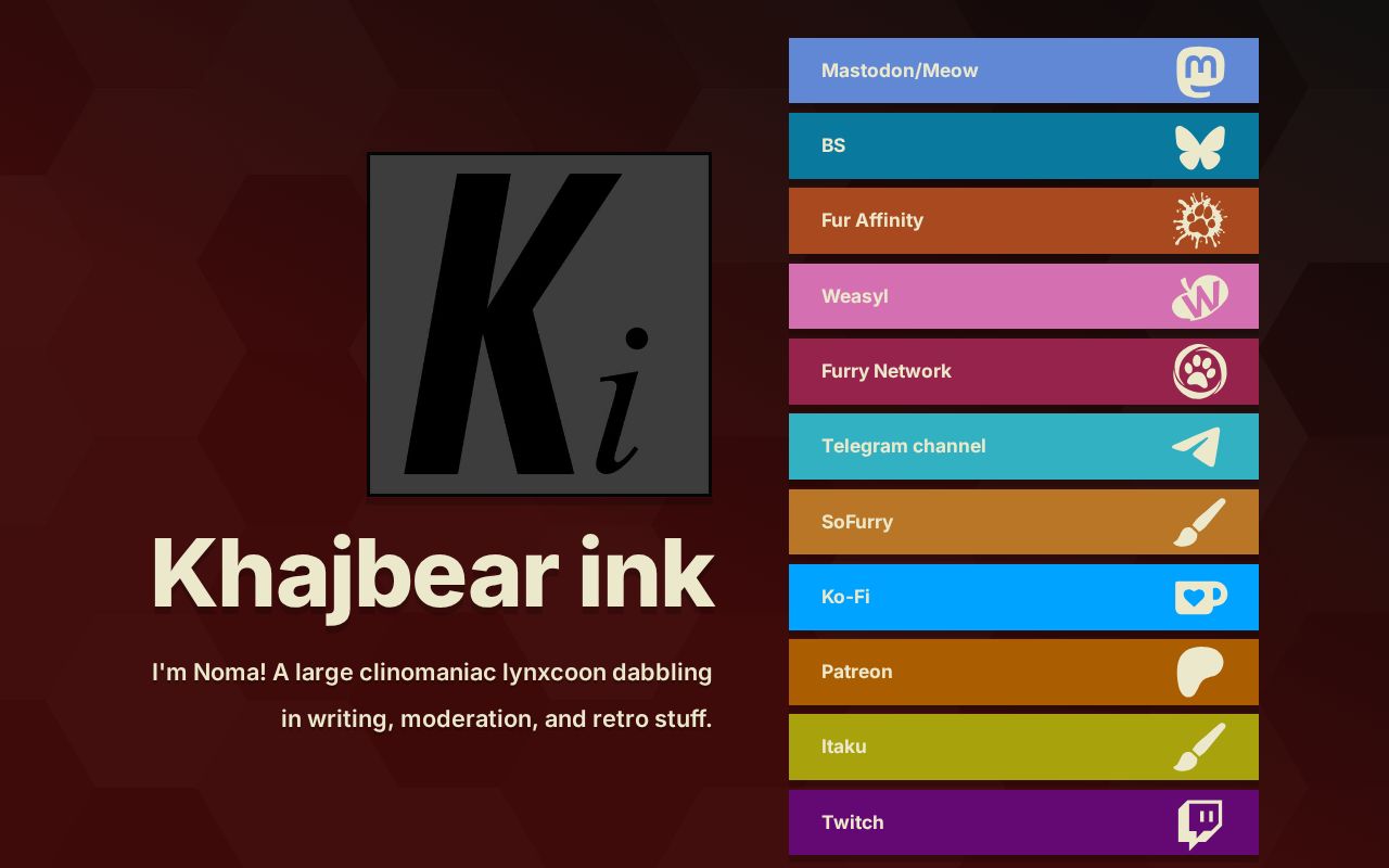 Khajbear ink